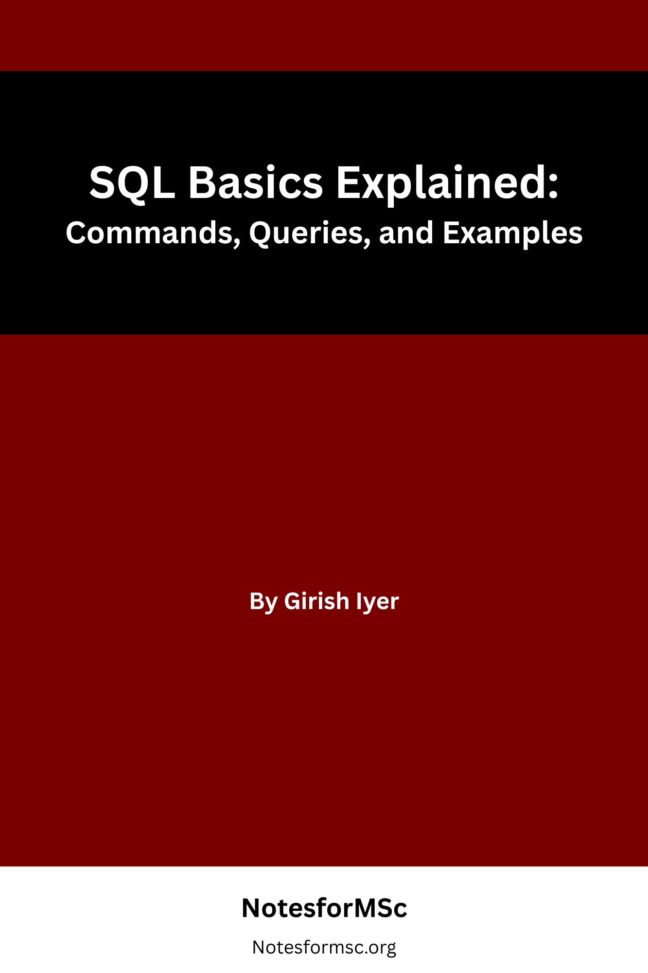 SQL Basics – Beginner’s Guide to Commands & Examples