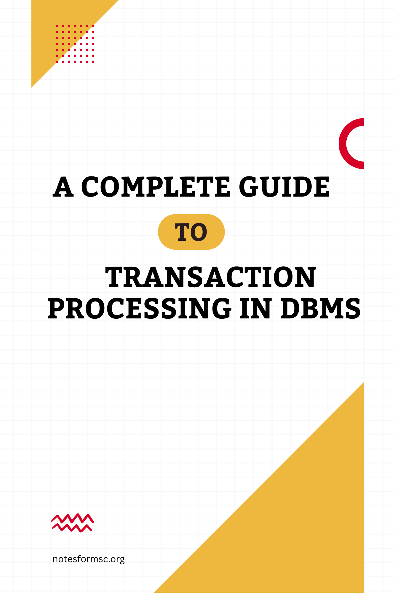 Transaction Processing in DBMS Guide with Examples & MCQs